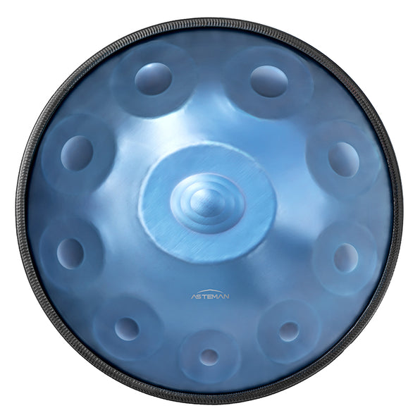 AS TEMAN Handpan Ice Age Multiple Notes & Scale Ice Blue Hangdrum with ...